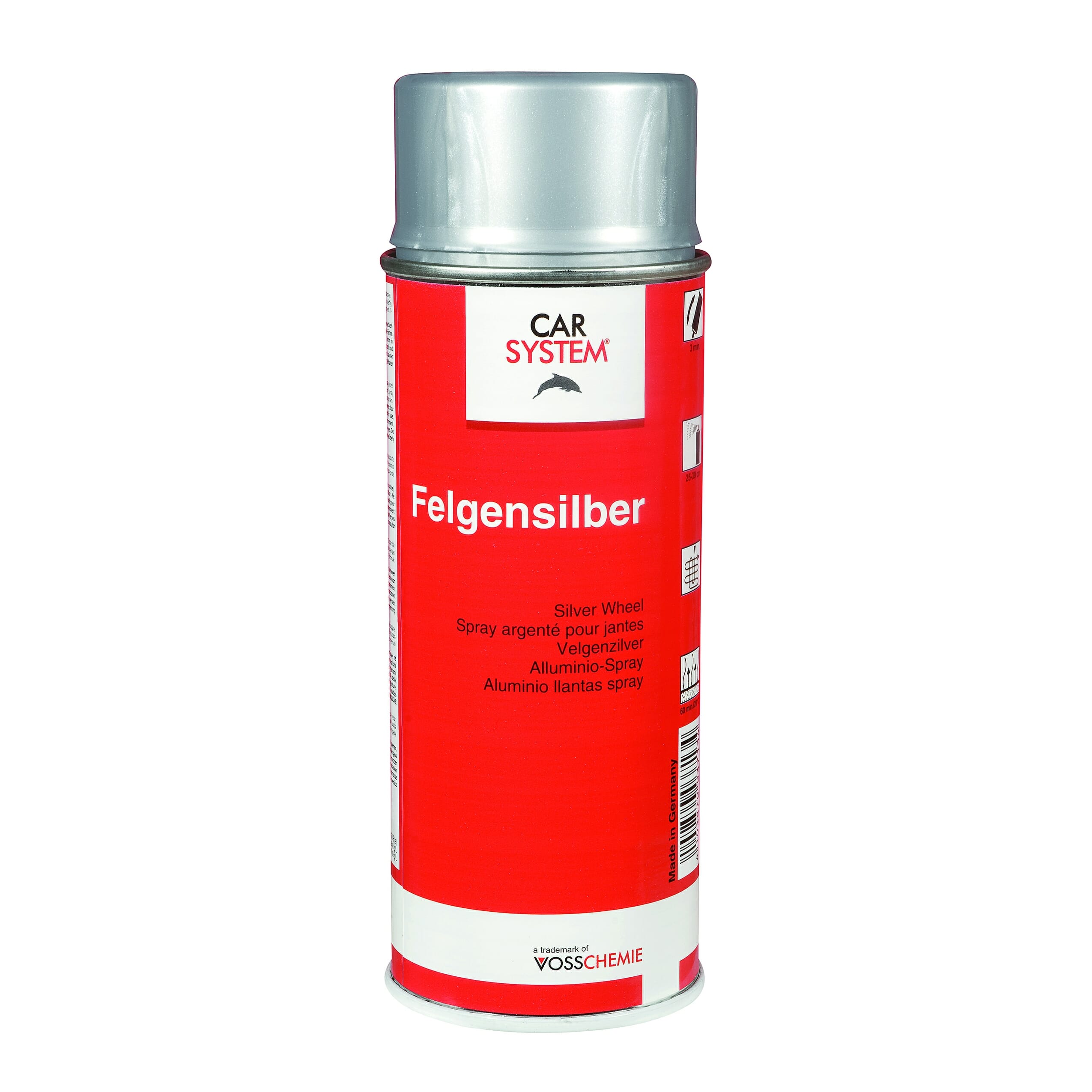 Felgspray Sølv 400ml - Sandtec AS