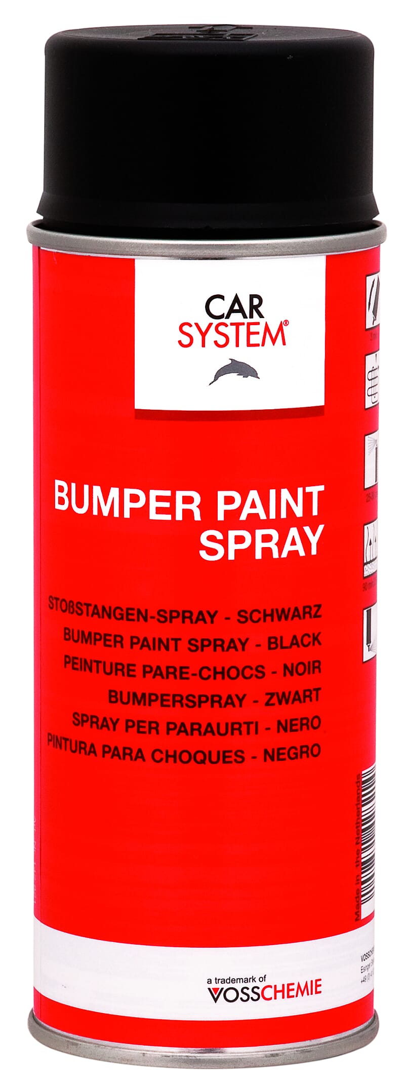 Støtfangerspray Grå 400ml - Sandtec AS